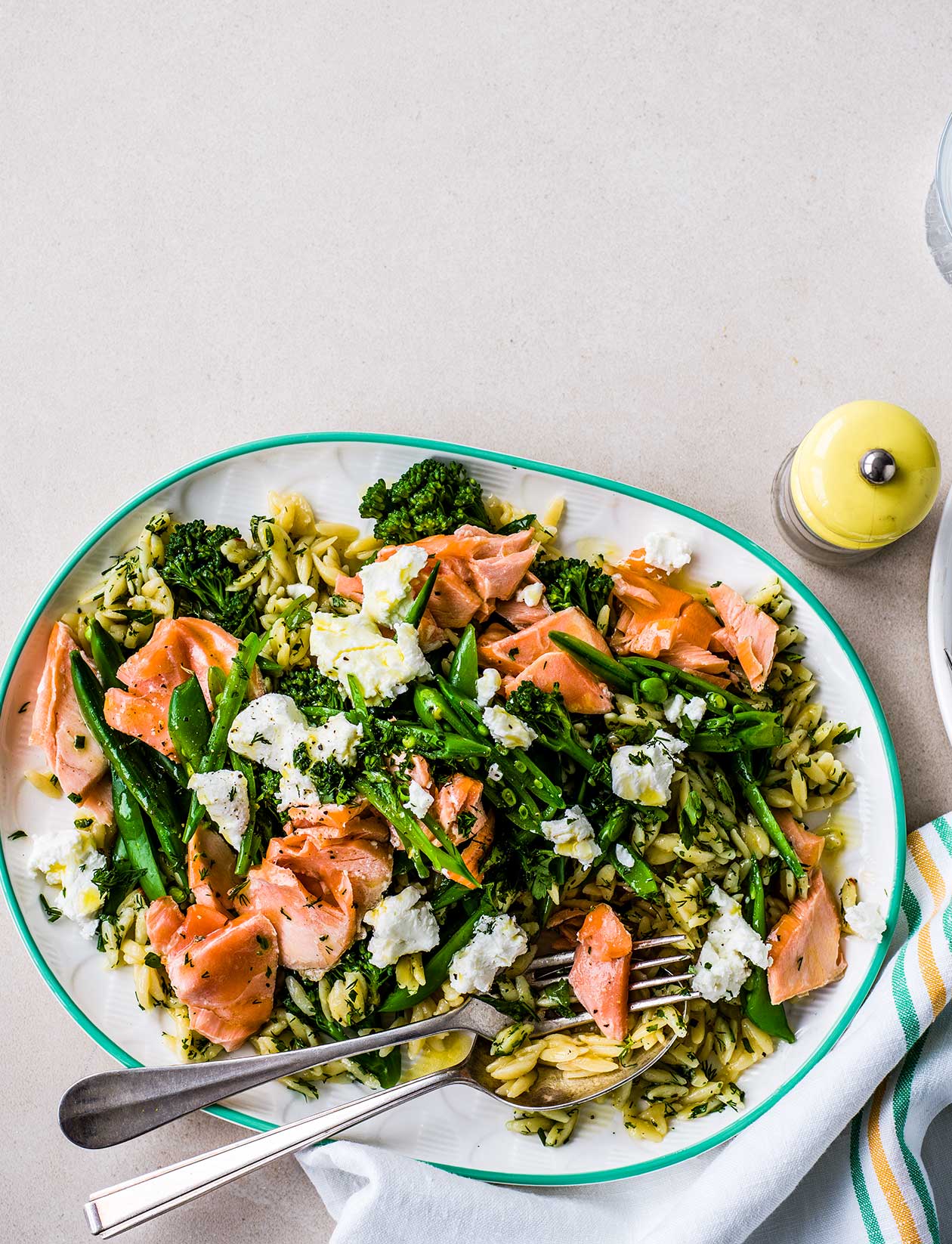 Orzo Recipes Uk One Pot Spinach Orzo With Parmesan