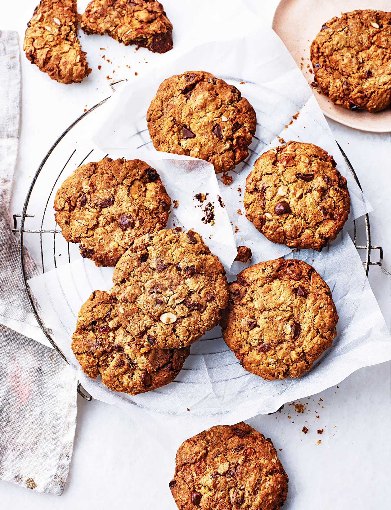 Trail mix cookies recipe | Sainsbury`s Magazine