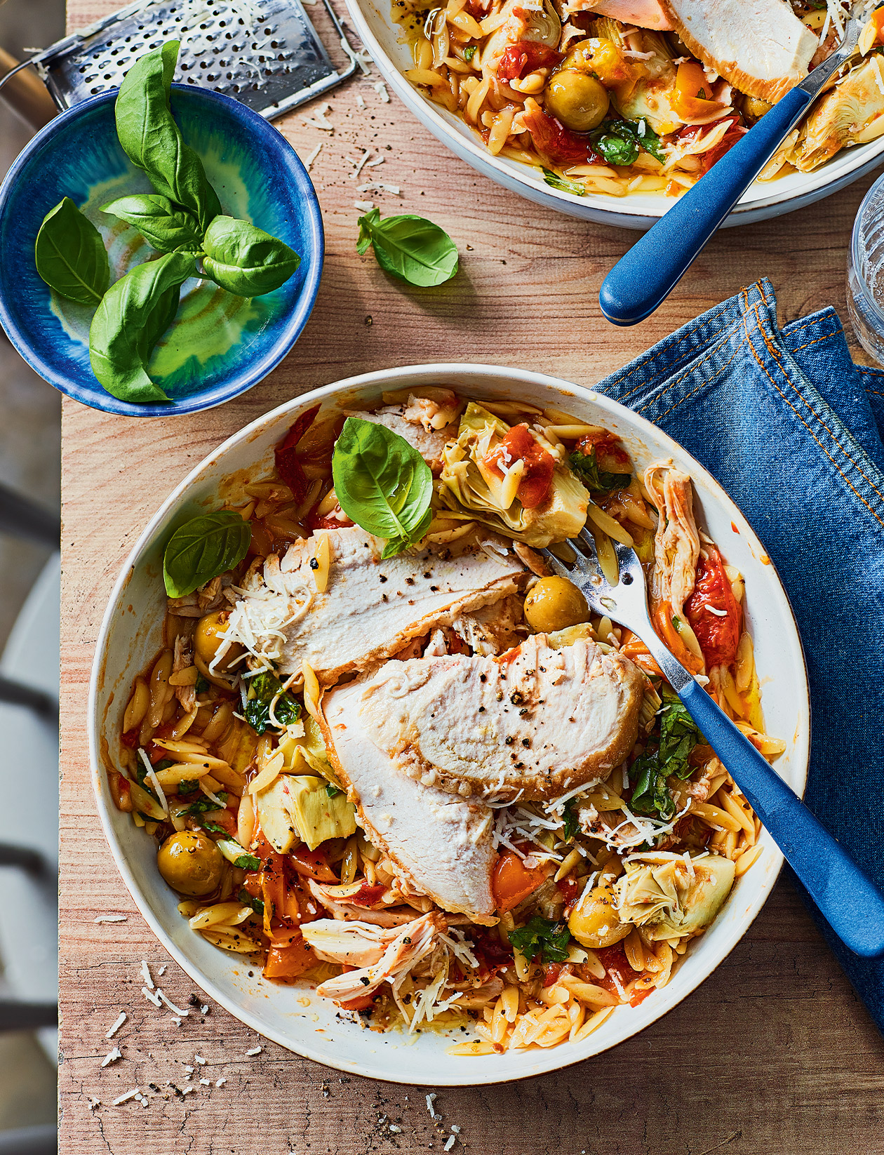 Orzo Recipes Uk One Pot Spinach Orzo With Parmesan