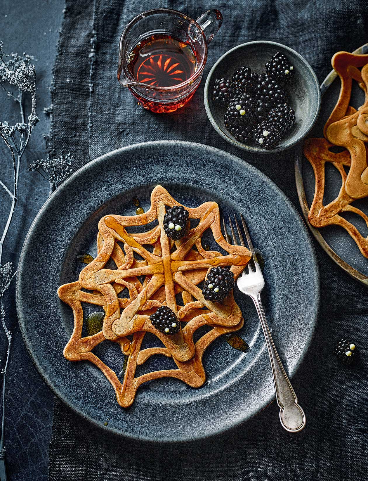 Cobweb pancakes recipe | Sainsbury`s Magazine