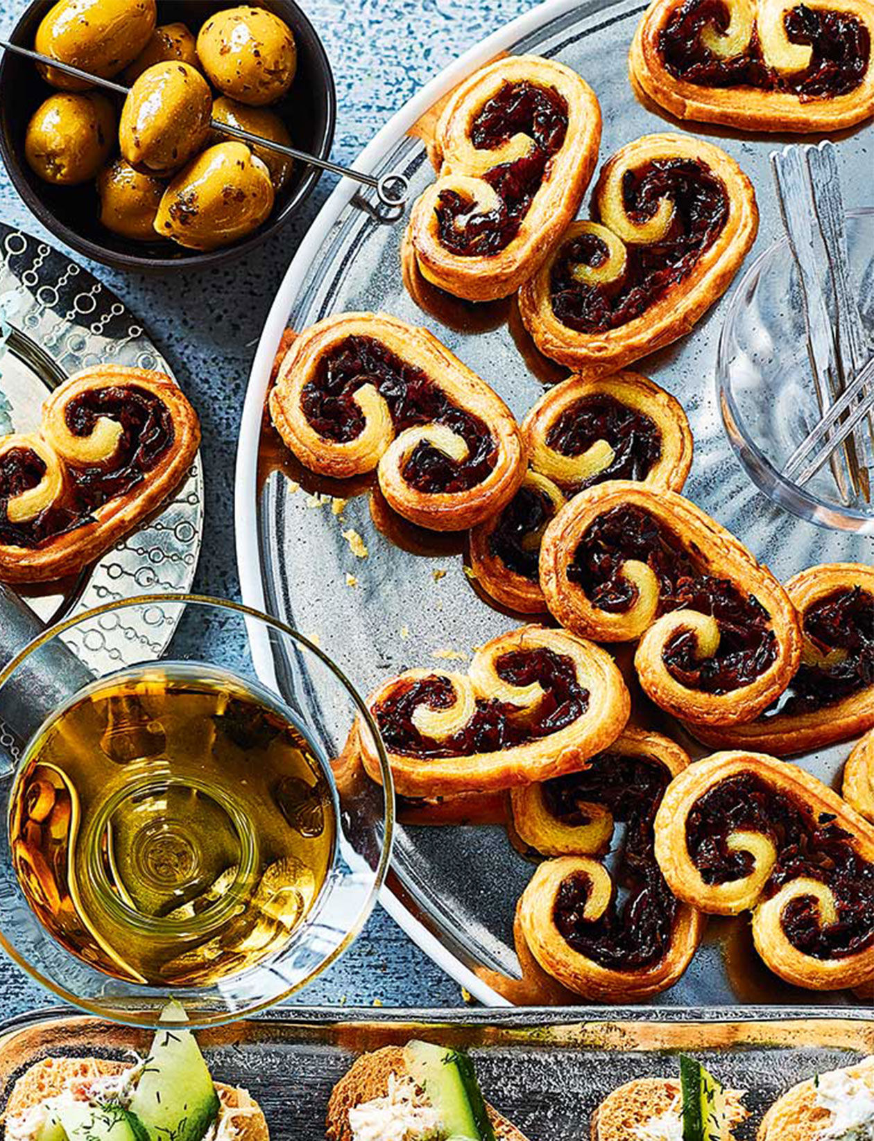 Pissaladière palmiers recipe | Sainsbury`s Magazine