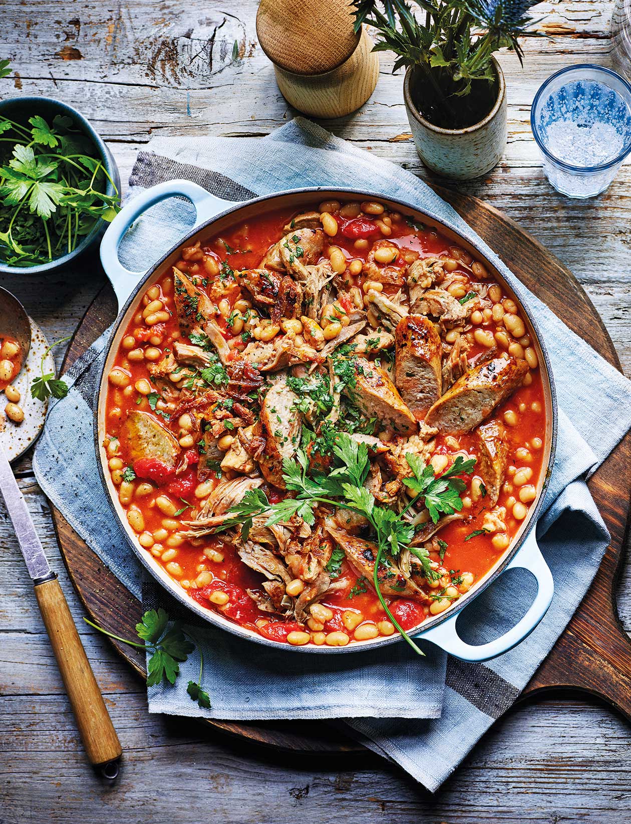 Easy cassoulet recipe with duck and sausage | Sainsbury`s Magazine