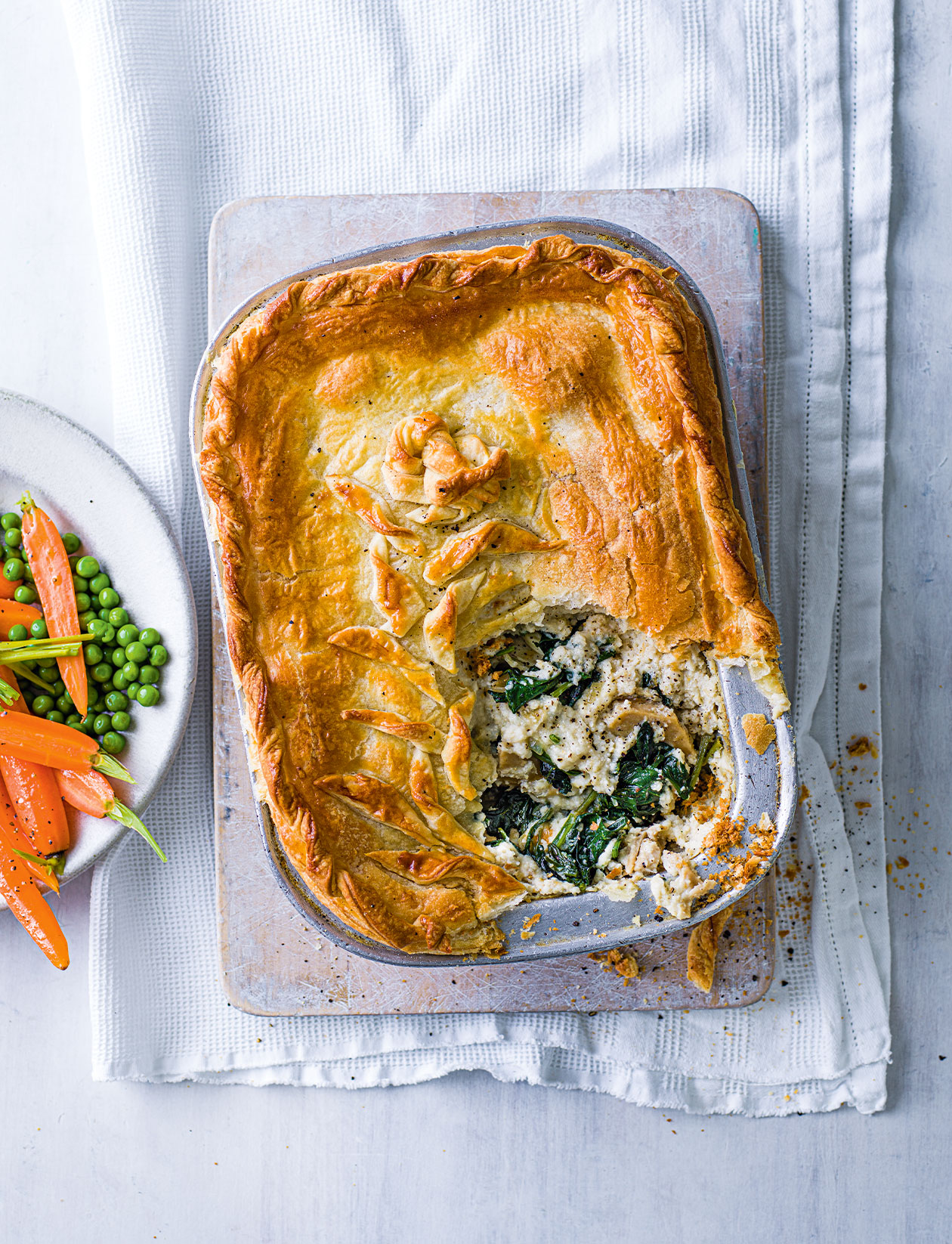 Vegan Popeye pie recipe | Sainsbury`s Magazine