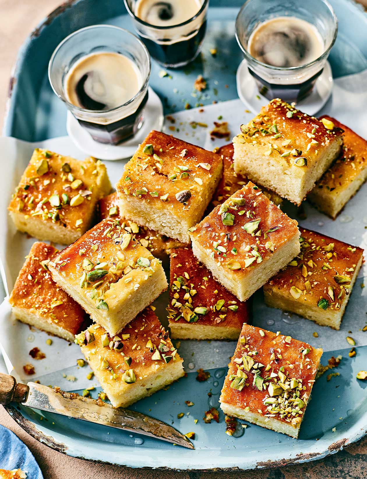 Greek revani recipe | Sainsbury`s Magazine