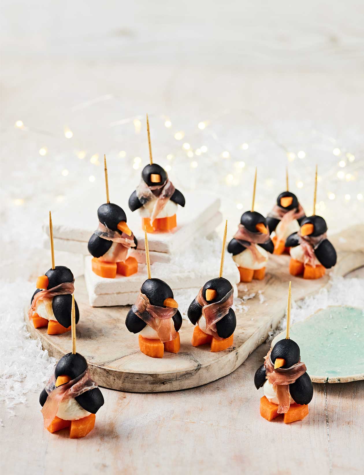 Cheeky cheesy penguins recipe | Sainsbury`s Magazine