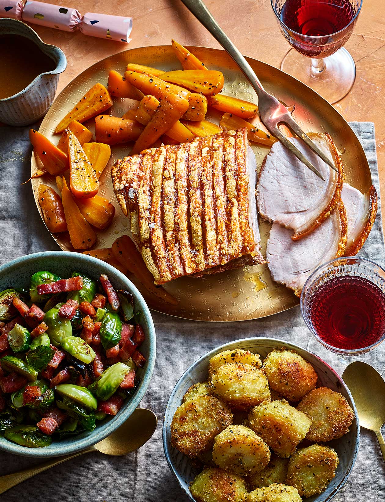 Sponsored: Festive roast pork recipe | Sainsbury`s Magazine
