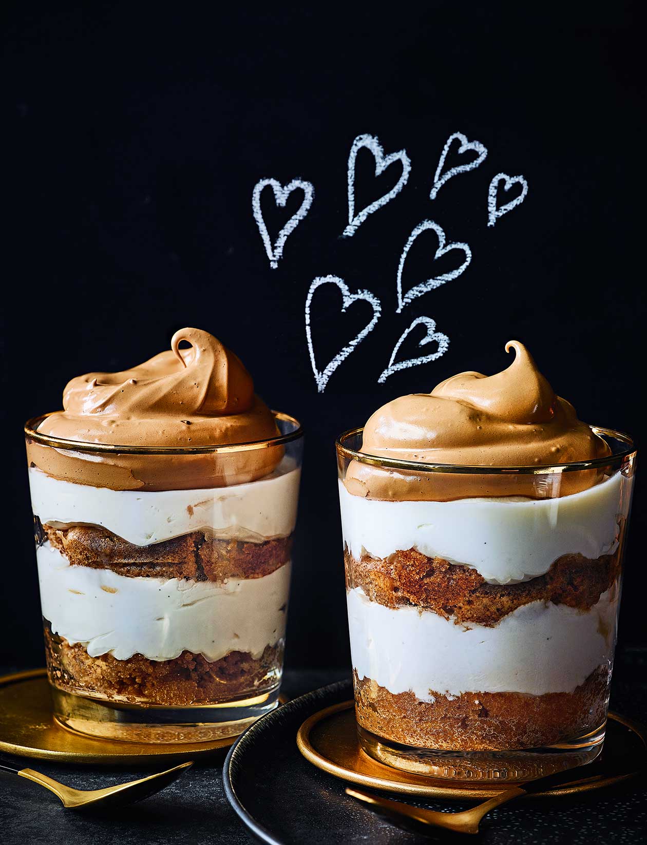 Tiramisu cheesecake pots recipe | Sainsbury`s Magazine