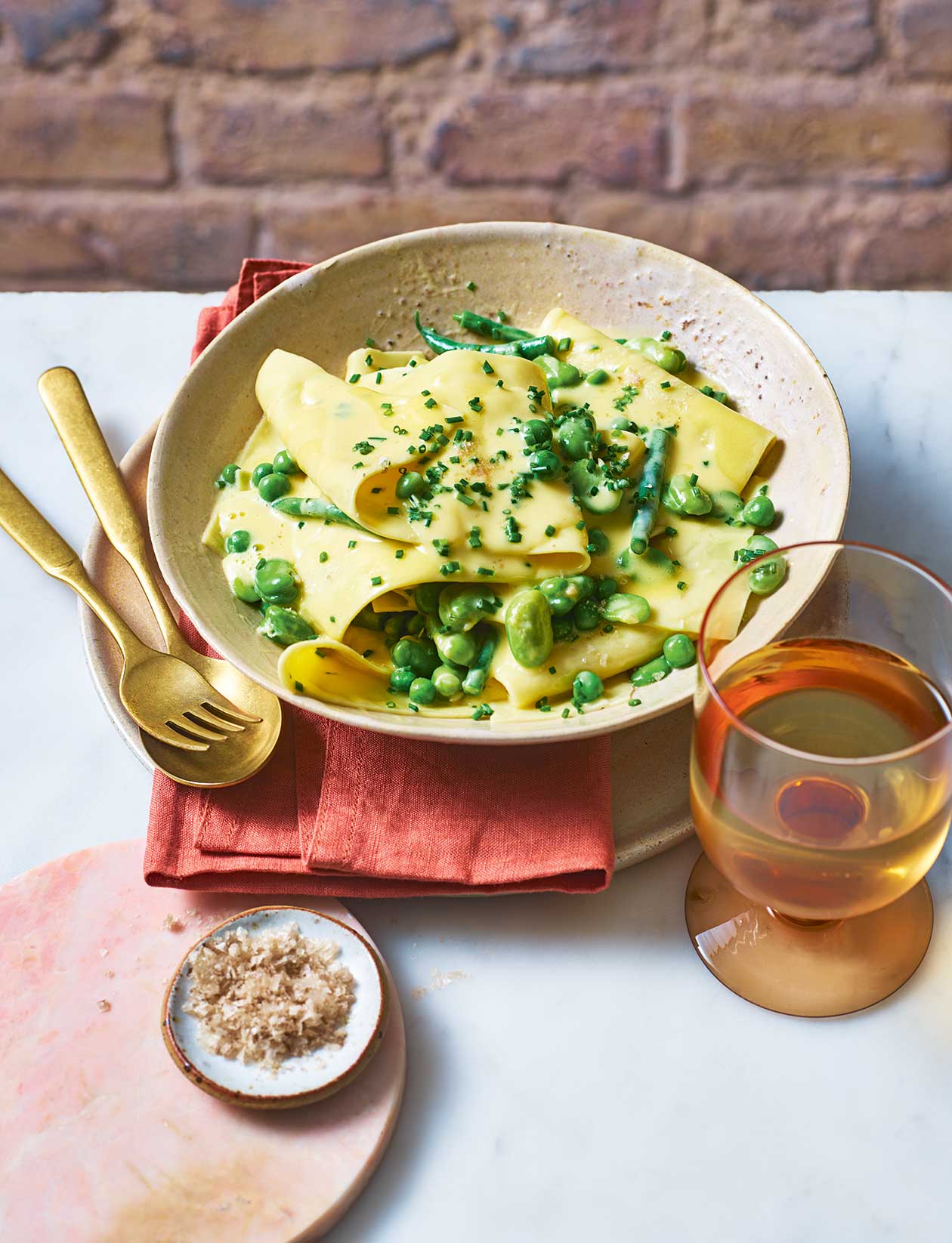 Silk handkerchiefs with smoked beurre blanc recipe | Sainsbury`s Magazine