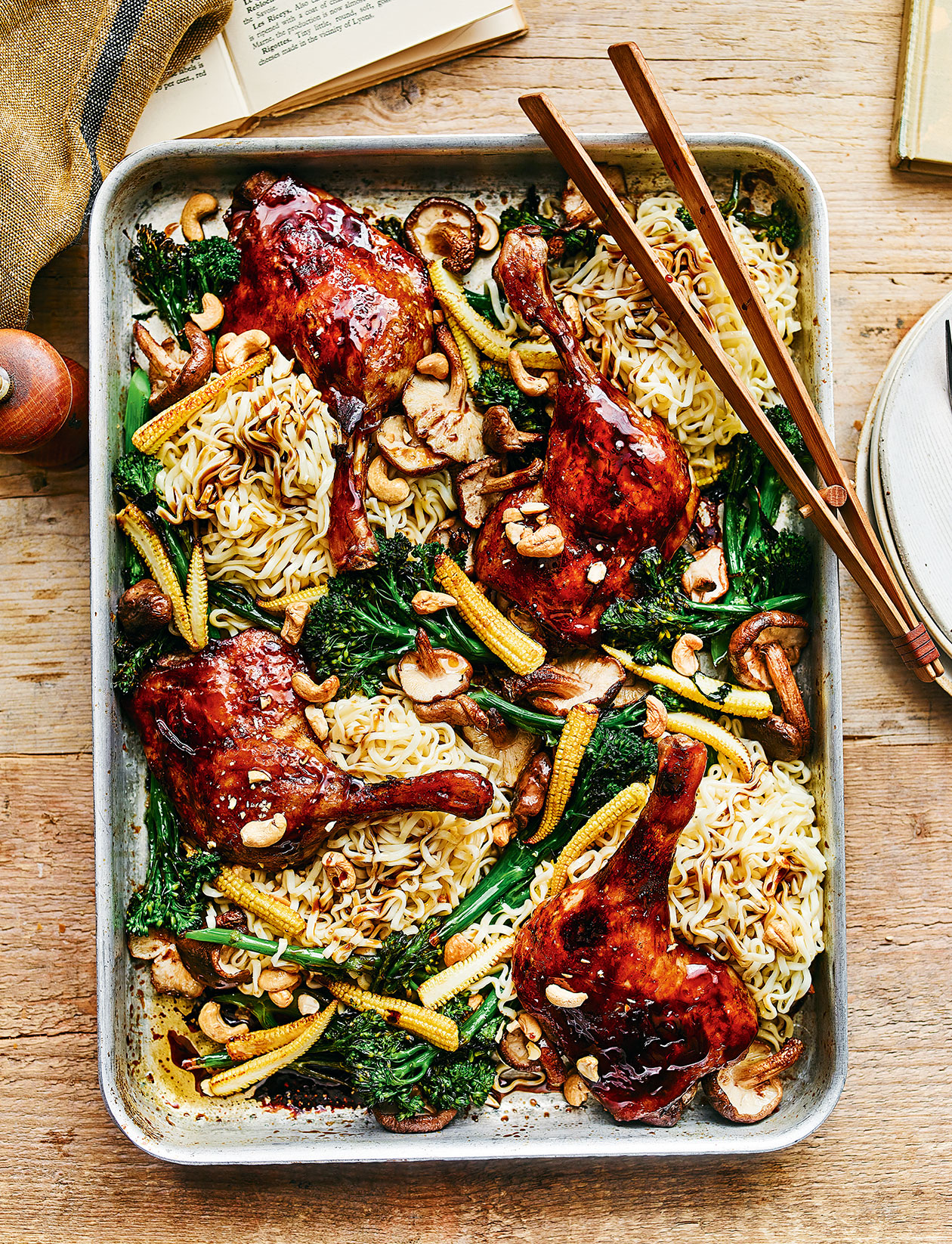 Sticky tamarind and ginger duck recipe | Sainsbury`s Magazine