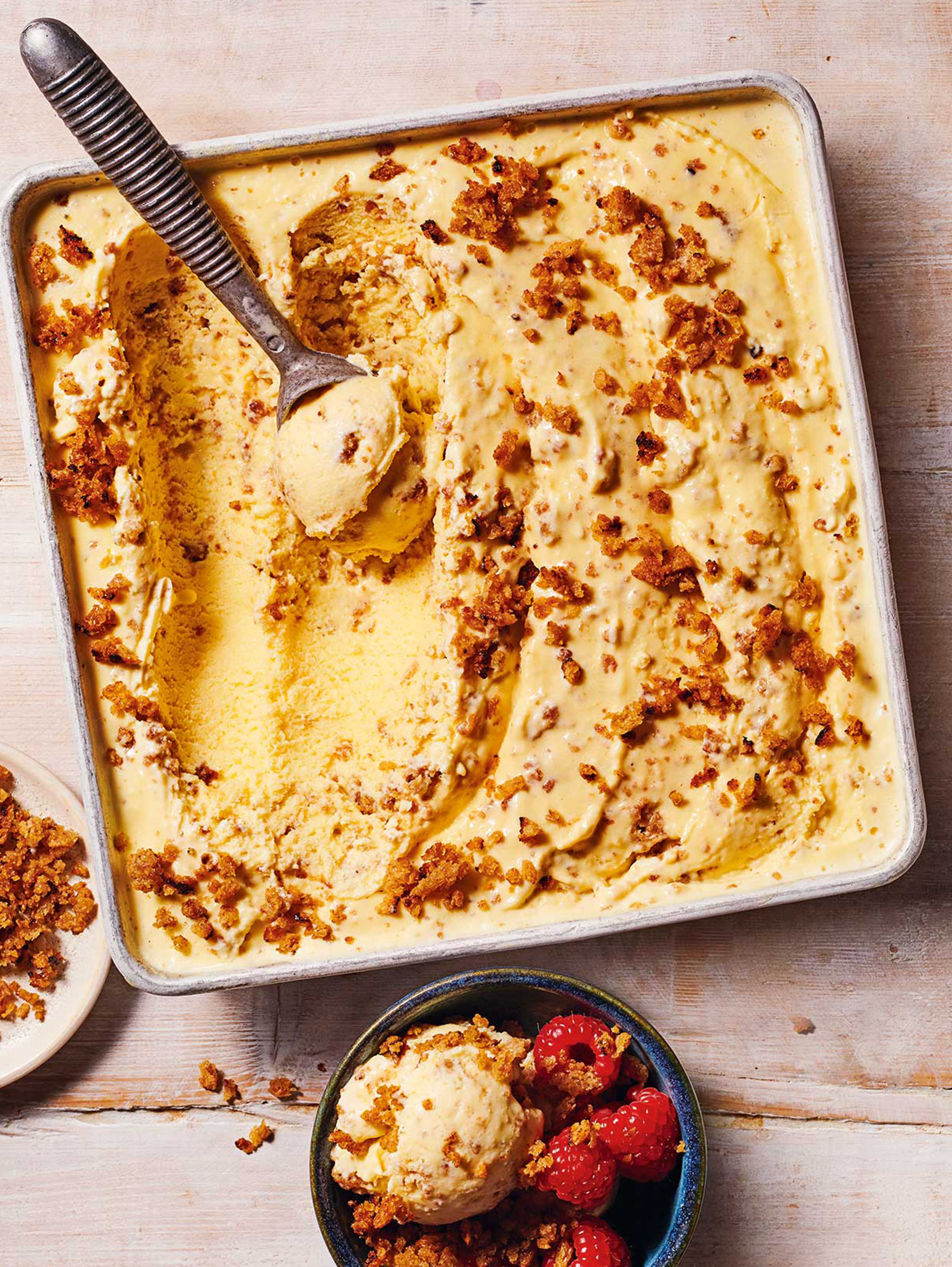 Brown bread ice cream recipe | Sainsbury`s Magazine