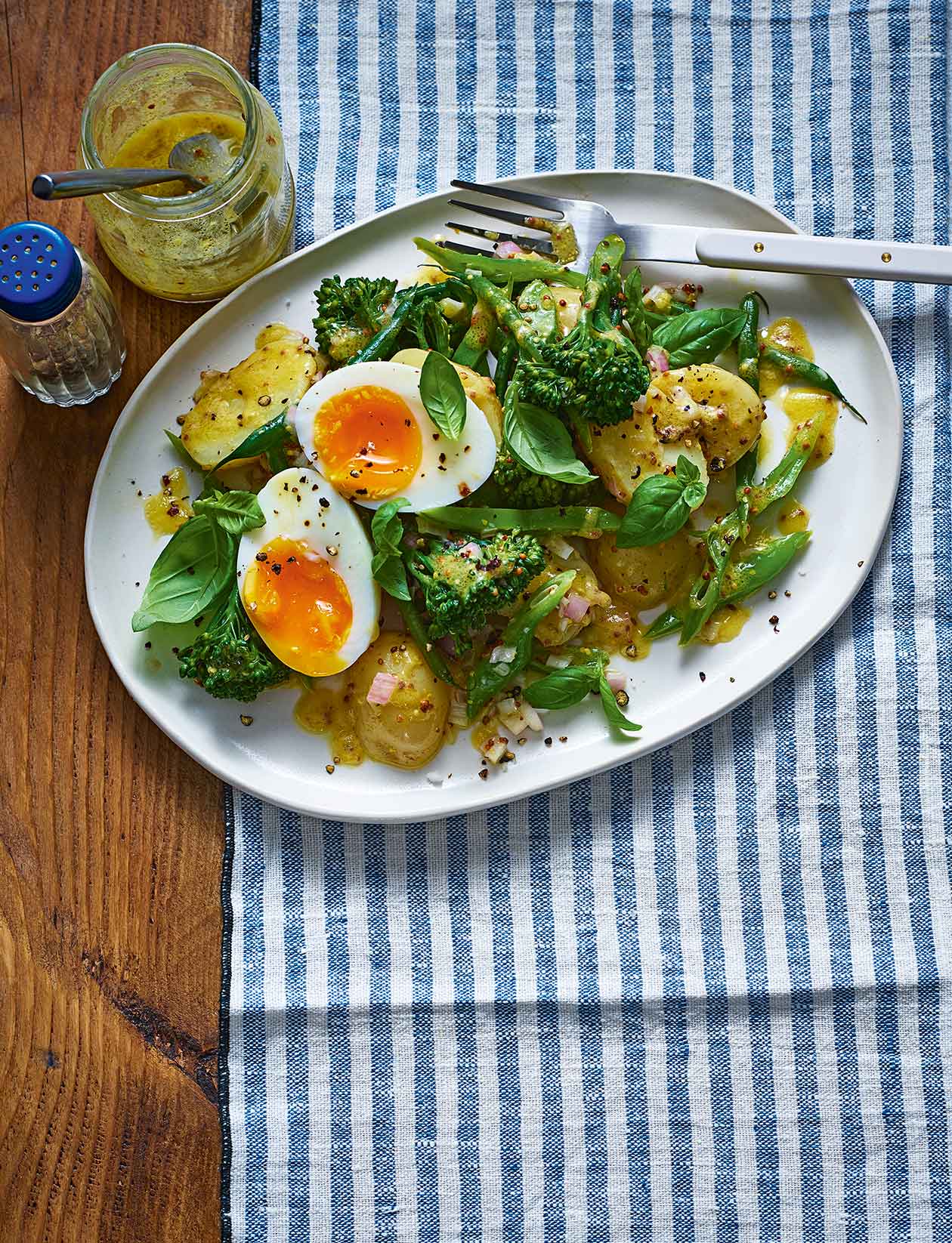 Potato and green medley salad recipe | Sainsbury`s Magazine