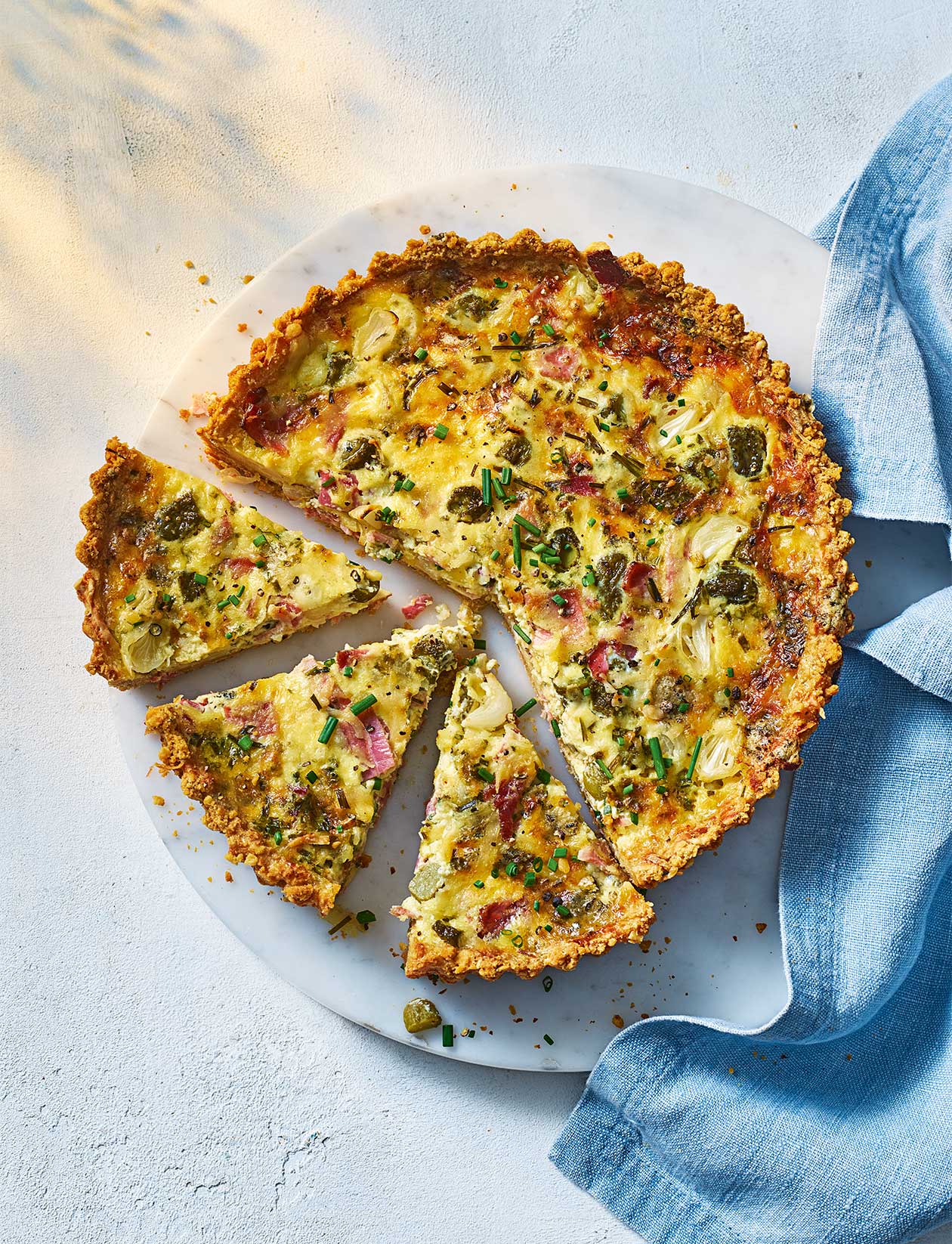 Picky bits quiche recipe | Sainsbury`s Magazine