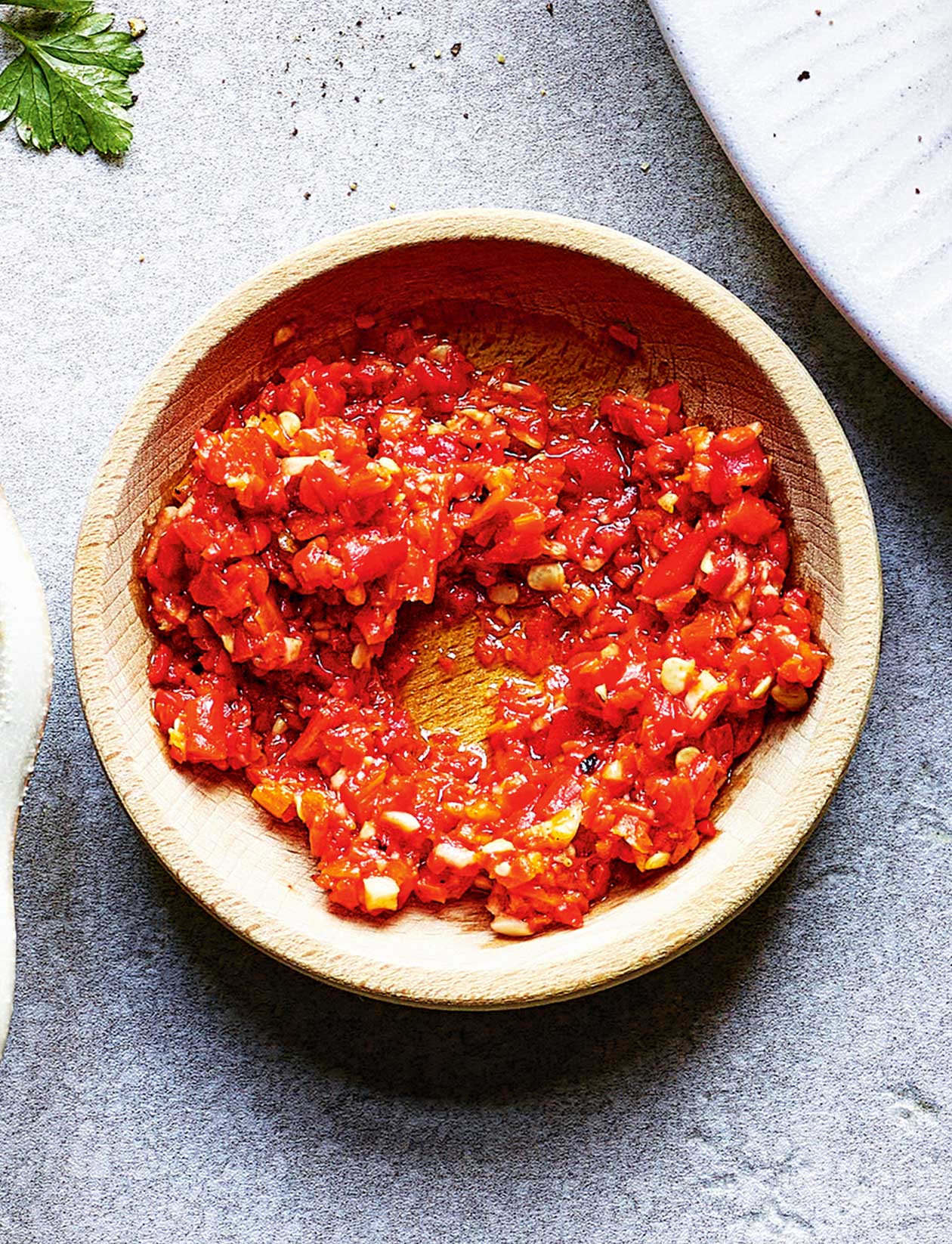 Burnt chilli 'harissa' recipe | Sainsbury`s Magazine