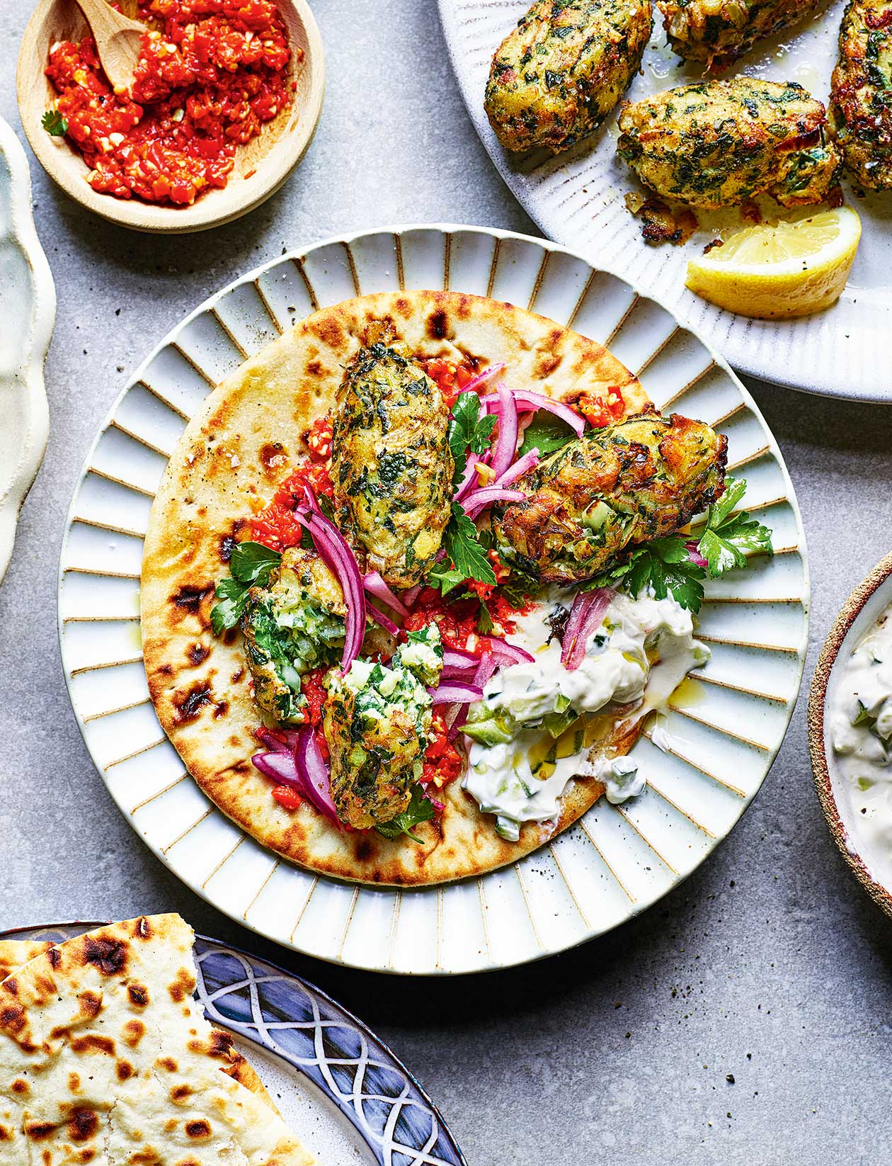 Fish kebabs with preserved lemons recipe | Sainsbury`s Magazine