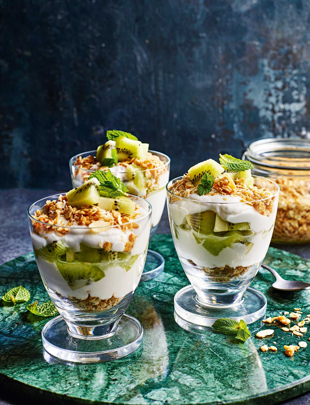 Kiwi parfait recipe | Sainsbury`s Magazine