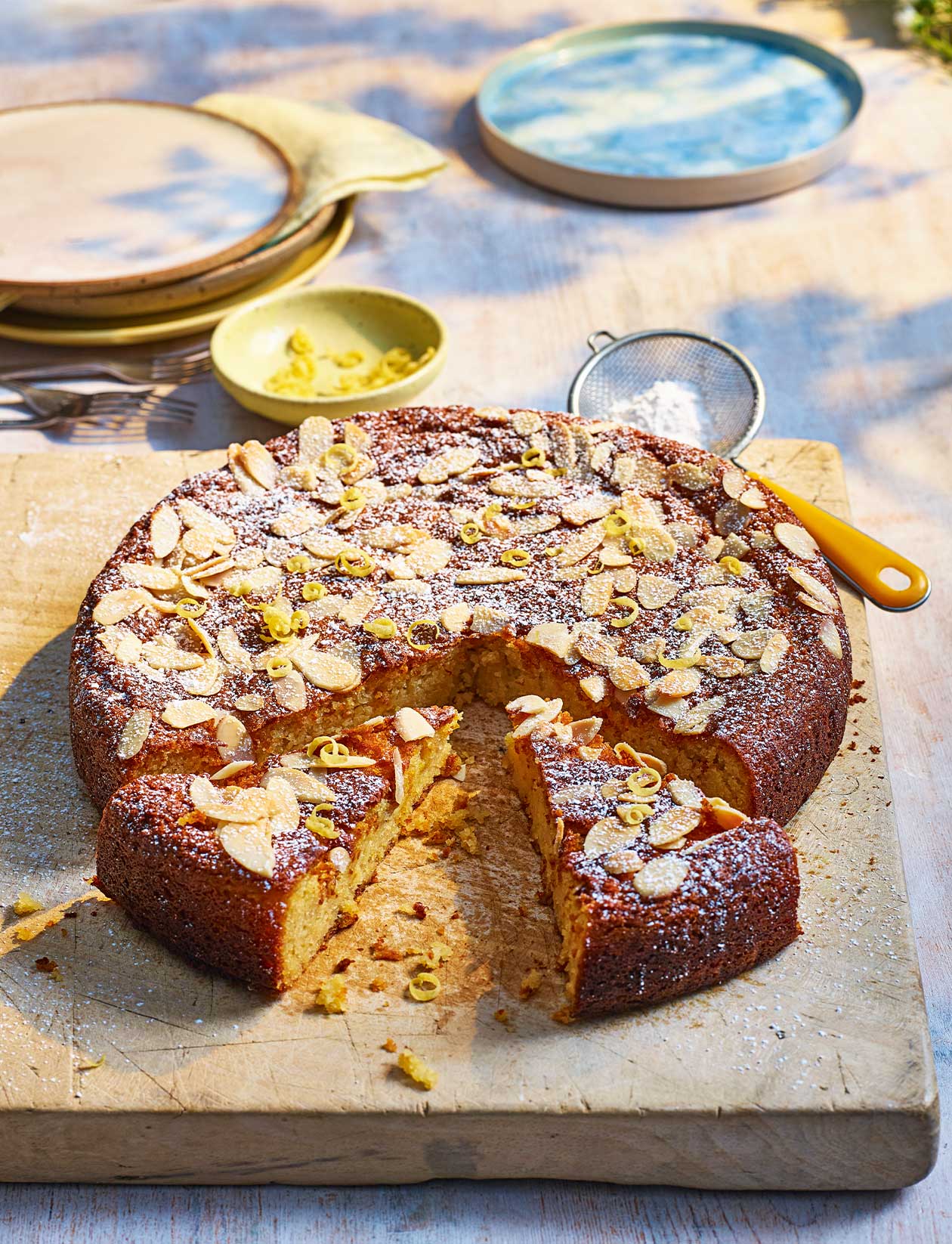 Sardinian-style ricotta and lemon cake recipe | Sainsbury`s Magazine