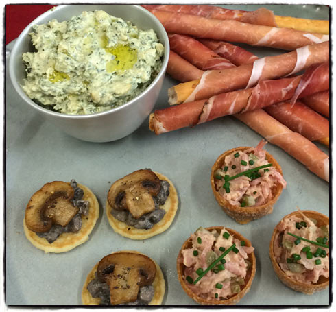 3 party nibbles in 30 mins | Sainsbury's Magazine