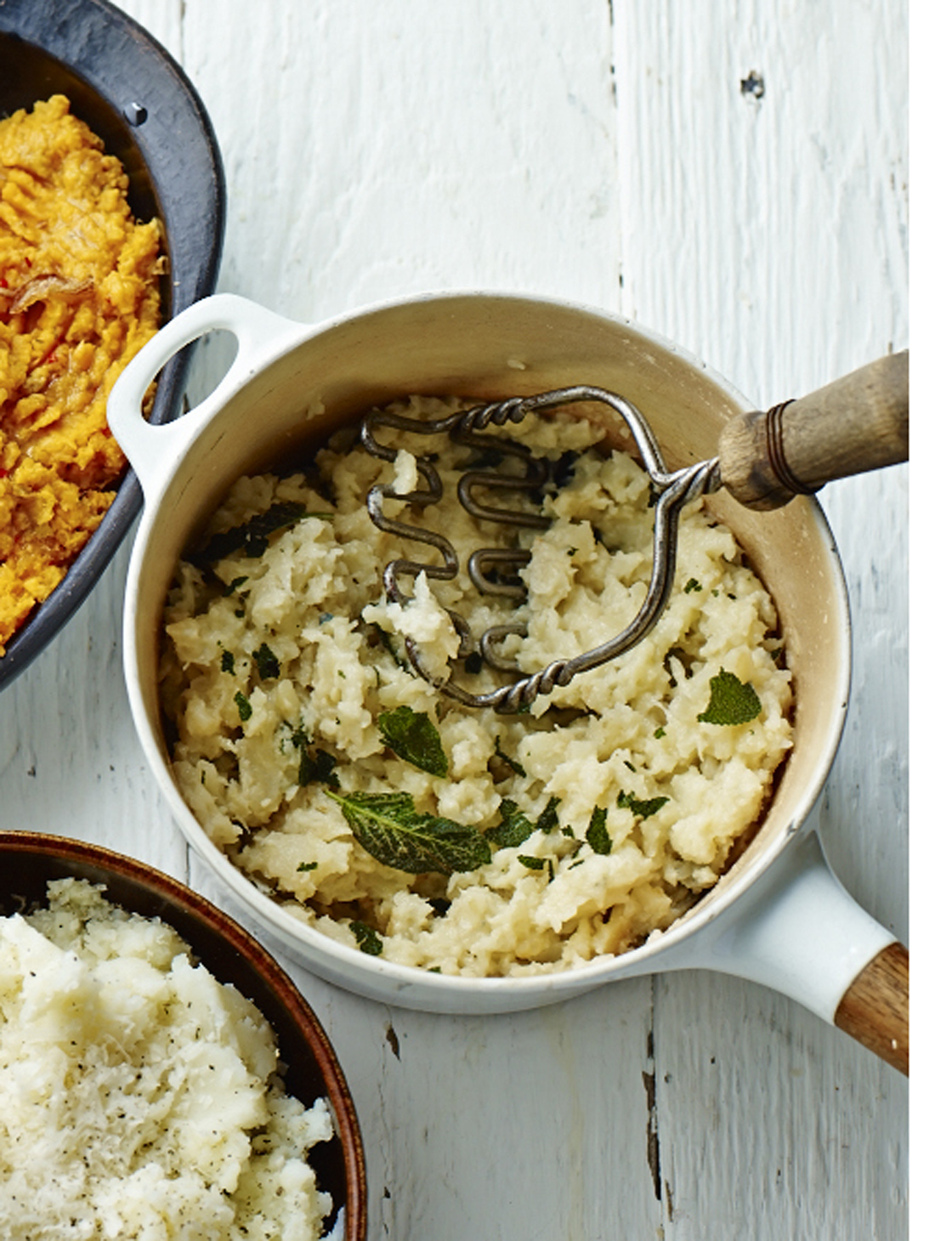 Blue cheese, celeriac and sage mash | Sainsbury`s Magazine