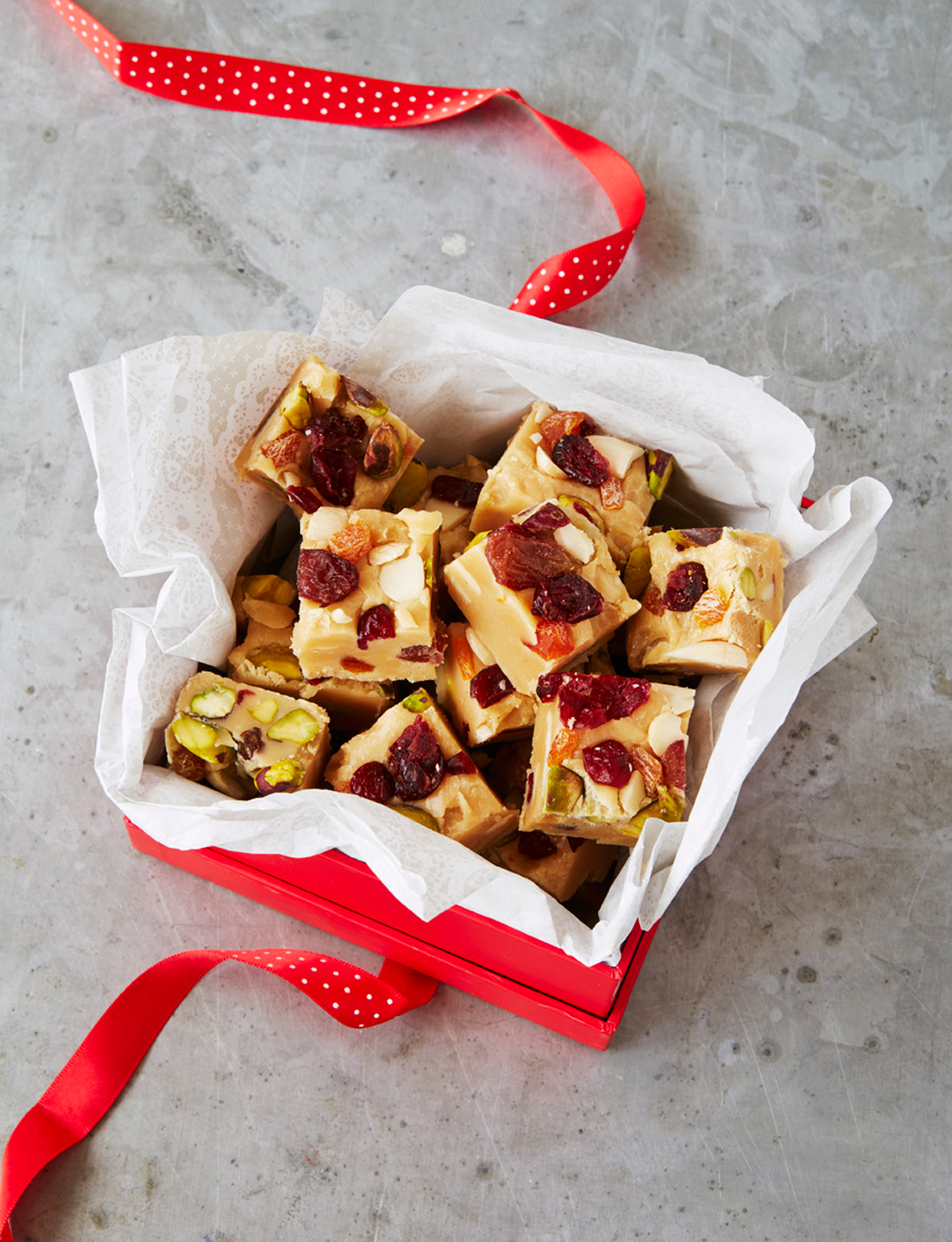 10-minute fruit and nut fudge | Sainsbury`s Magazine