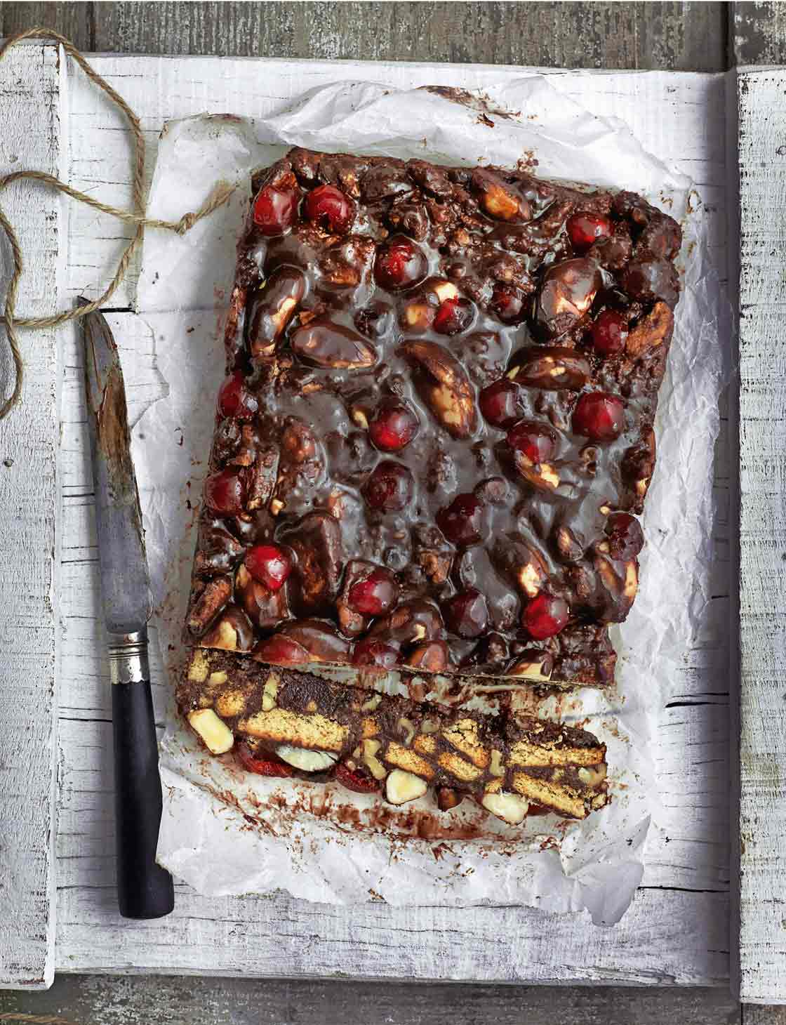 Chocolate biscuit cake