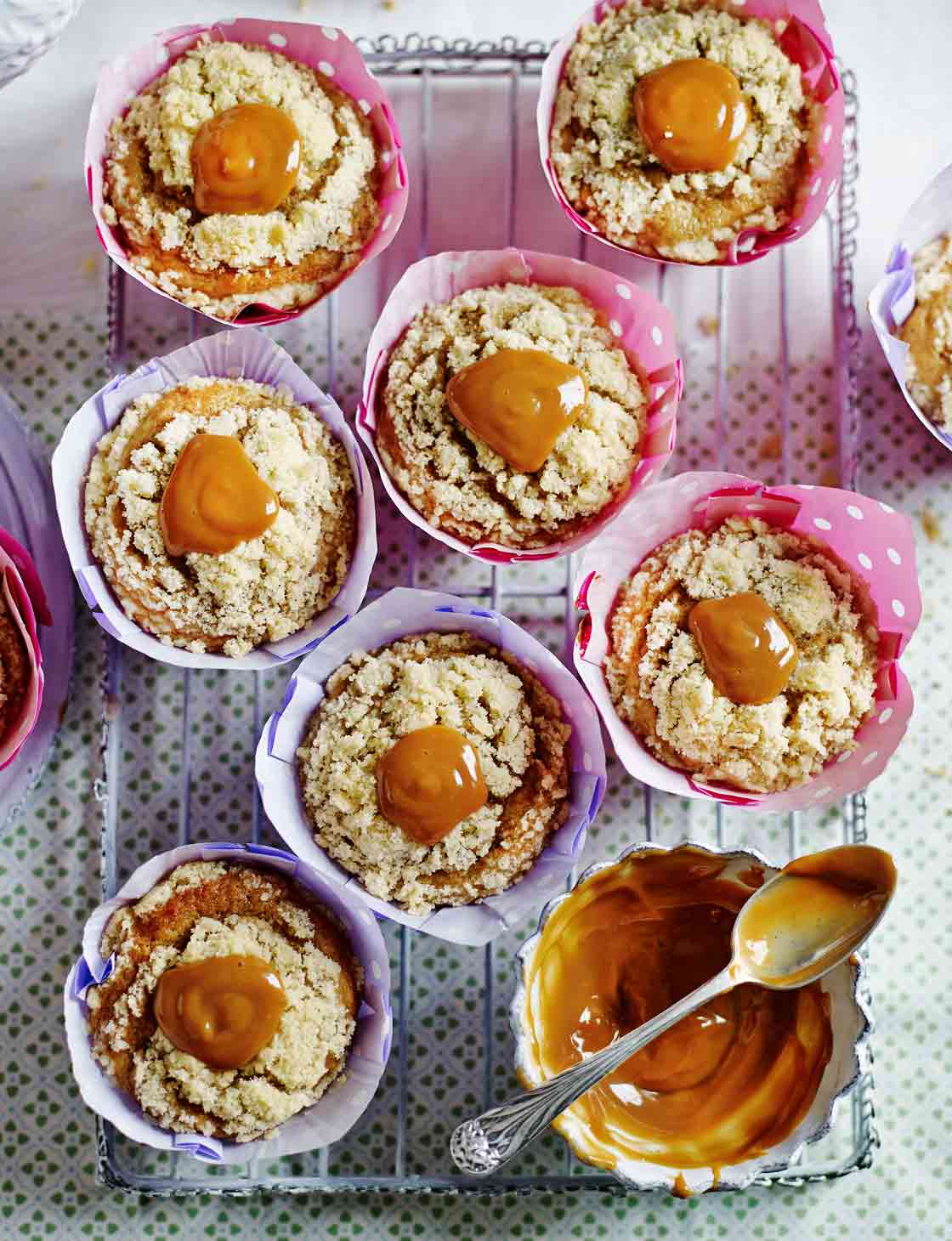 Banana and caramel muffins recipe | Sainsbury`s Magazine