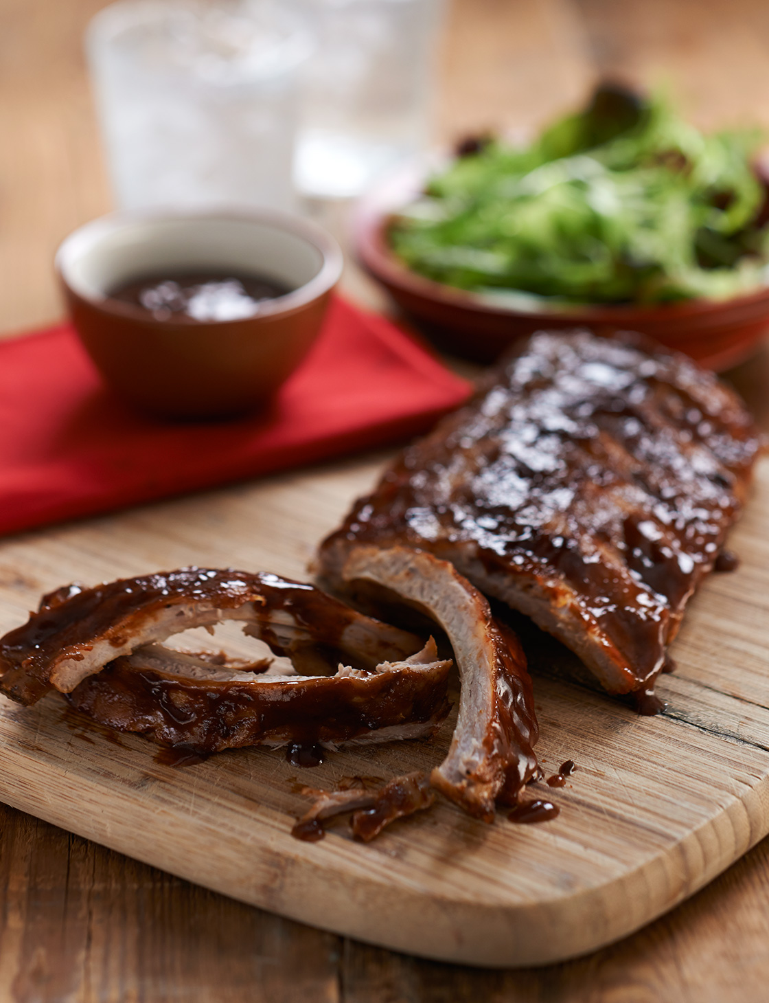 Pork ribs with Tabasco® Sweet Chipotle & Cola Sauce | Sainsbury`s Magazine