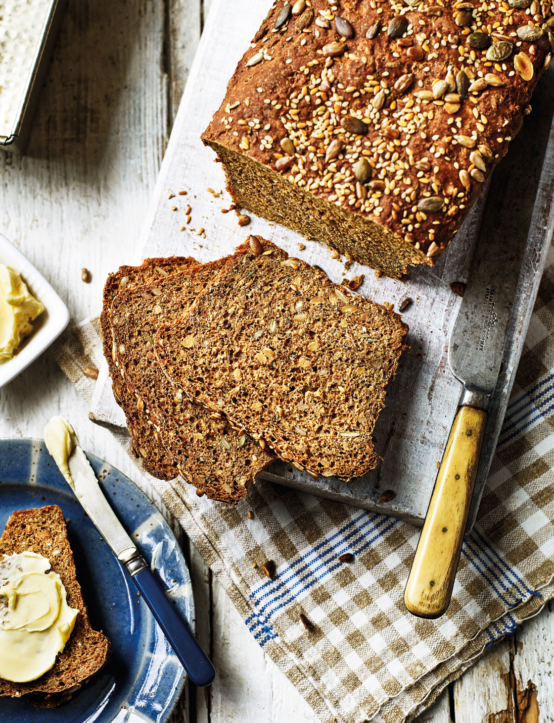 Seed-packed rye loaf | Sainsbury`s Magazine