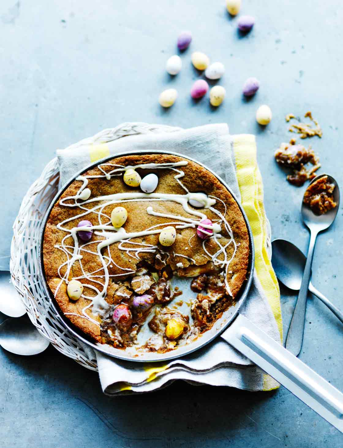 Deep dish cookie recipe | Sainsbury`s Magazine
