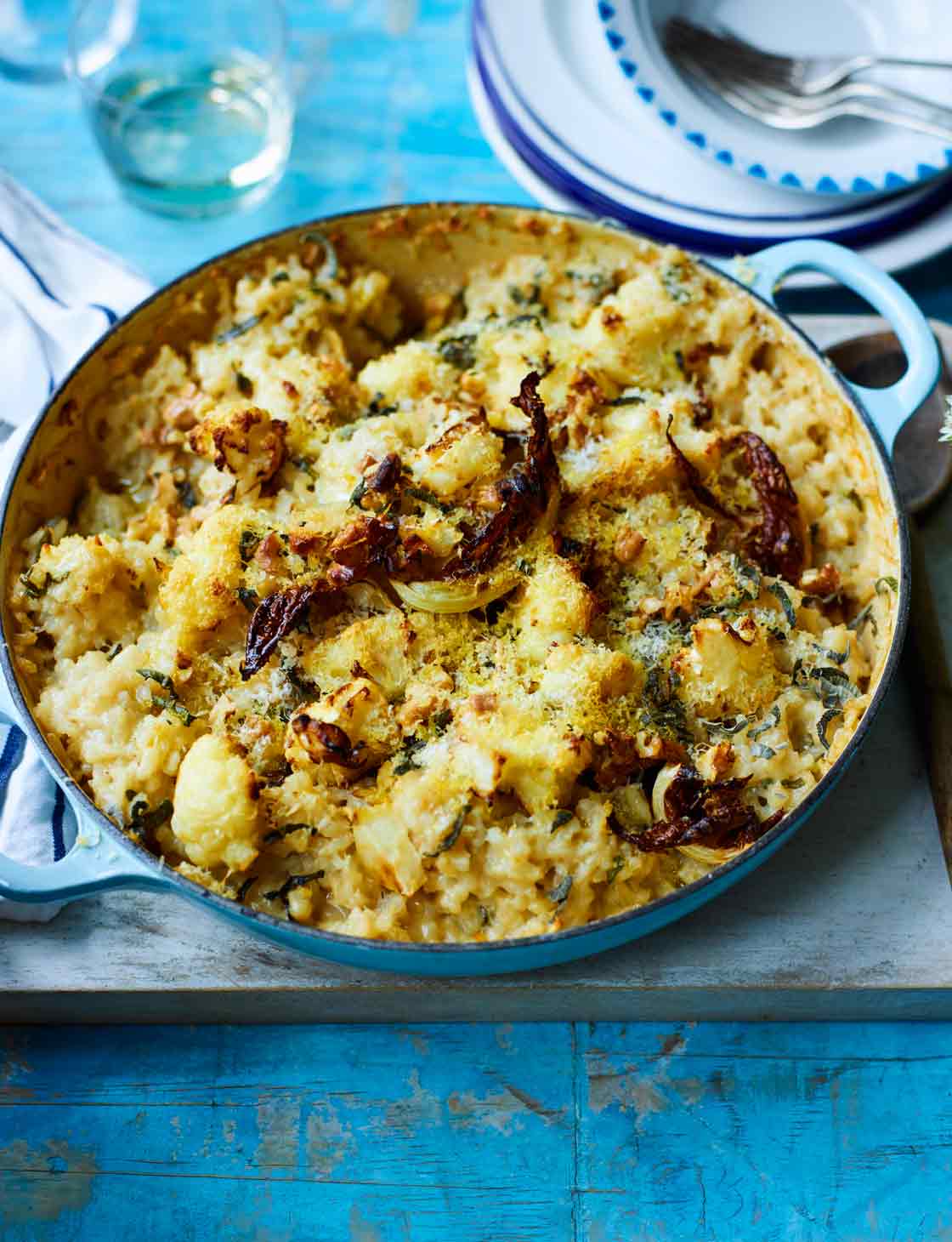 Cauliflower and sage risotto recipe | Sainsbury`s Magazine
