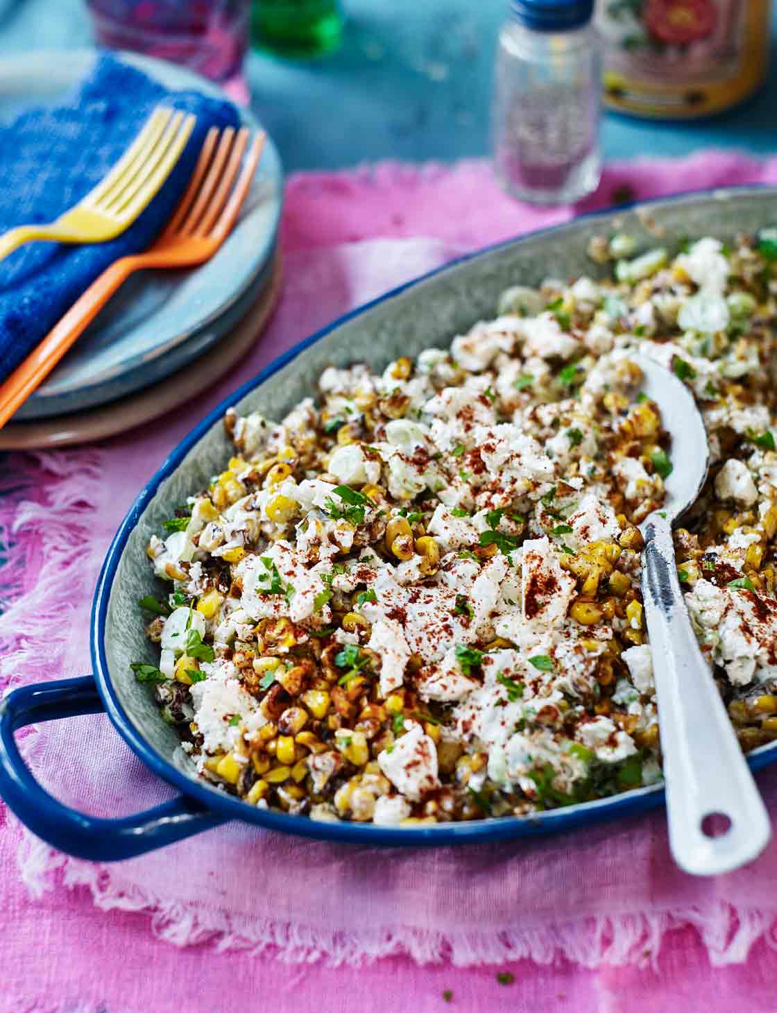 Sweetcorn salad recipe | Sainsbury`s Magazine