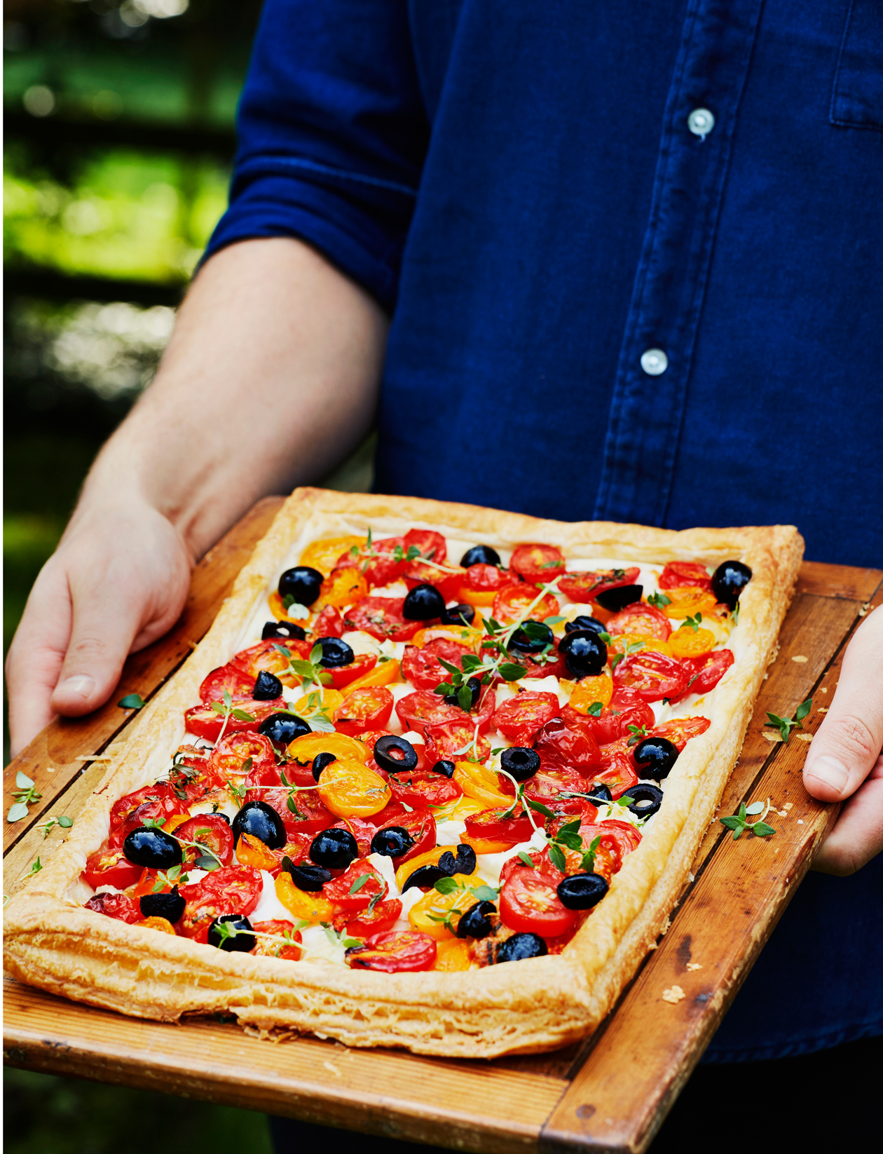 John Whaite's rustic Mediterranean tomato tart recipe | Sainsbury`s ...