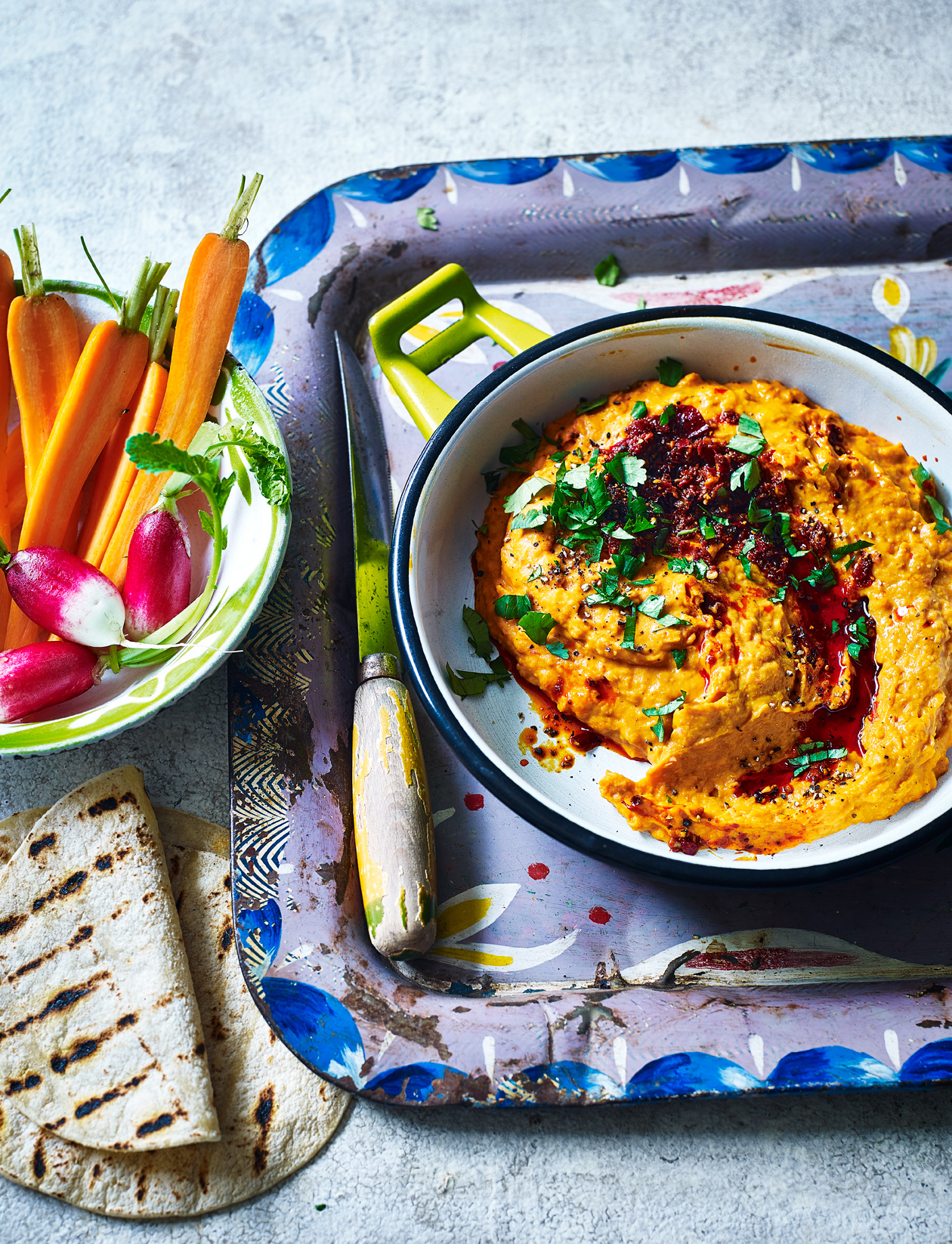 Spicy cannellini houmous recipe | Sainsbury`s Magazine