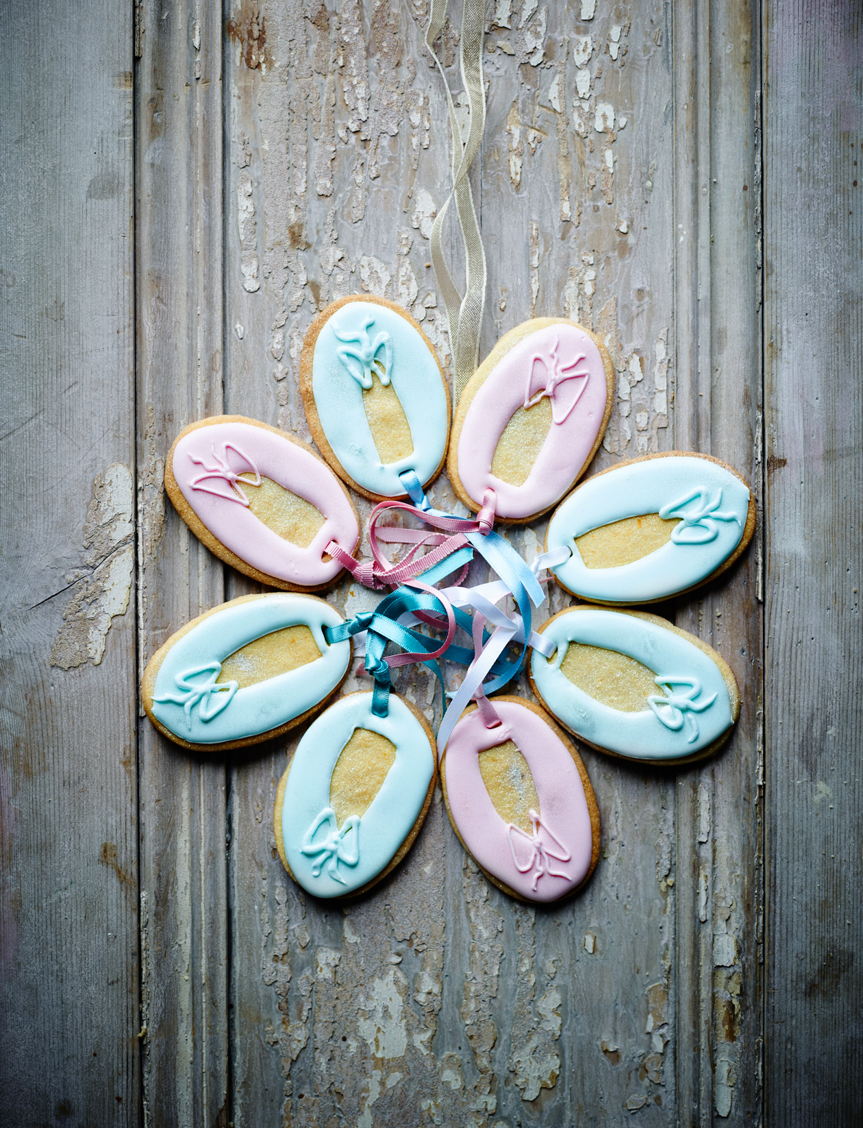 Ballet shoe biscuits recipe | Sainsbury`s Magazine