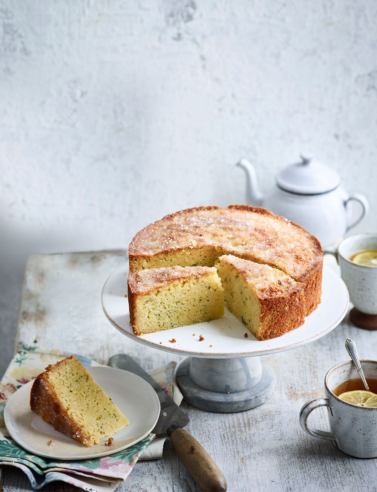 Elderflower and courgette cake recipe | Sainsbury`s Magazine