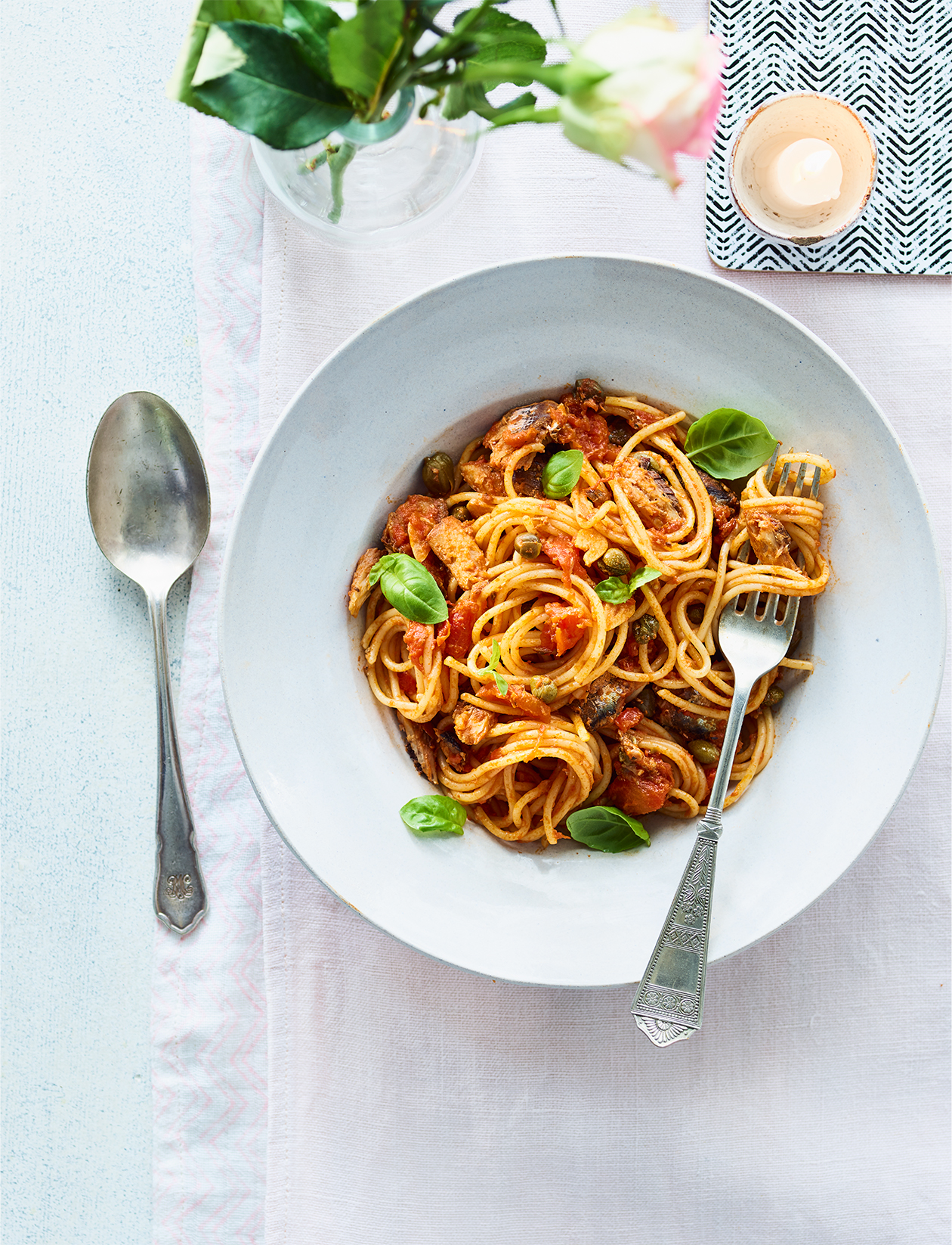 Store cupboard spaghetti recipe | Sainsbury`s Magazine