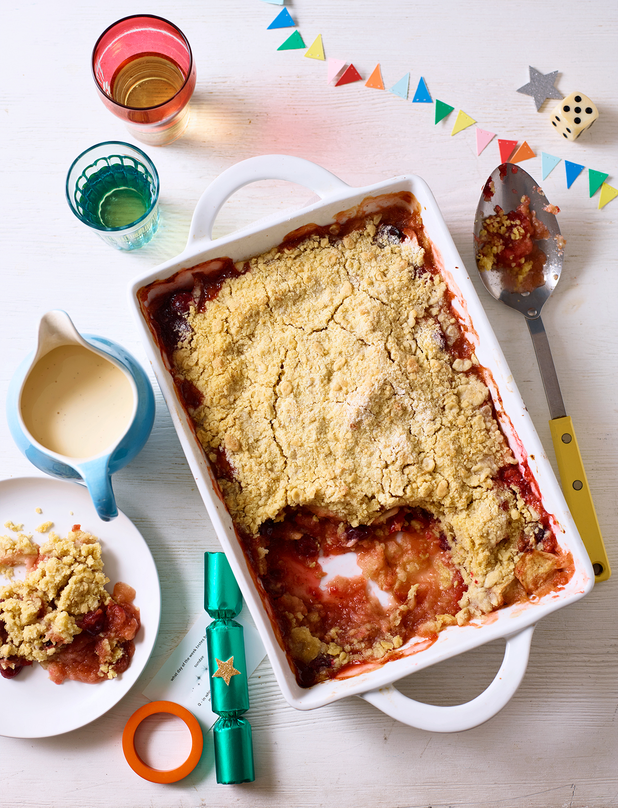 Christmas crumble recipe | Sainsbury`s Magazine