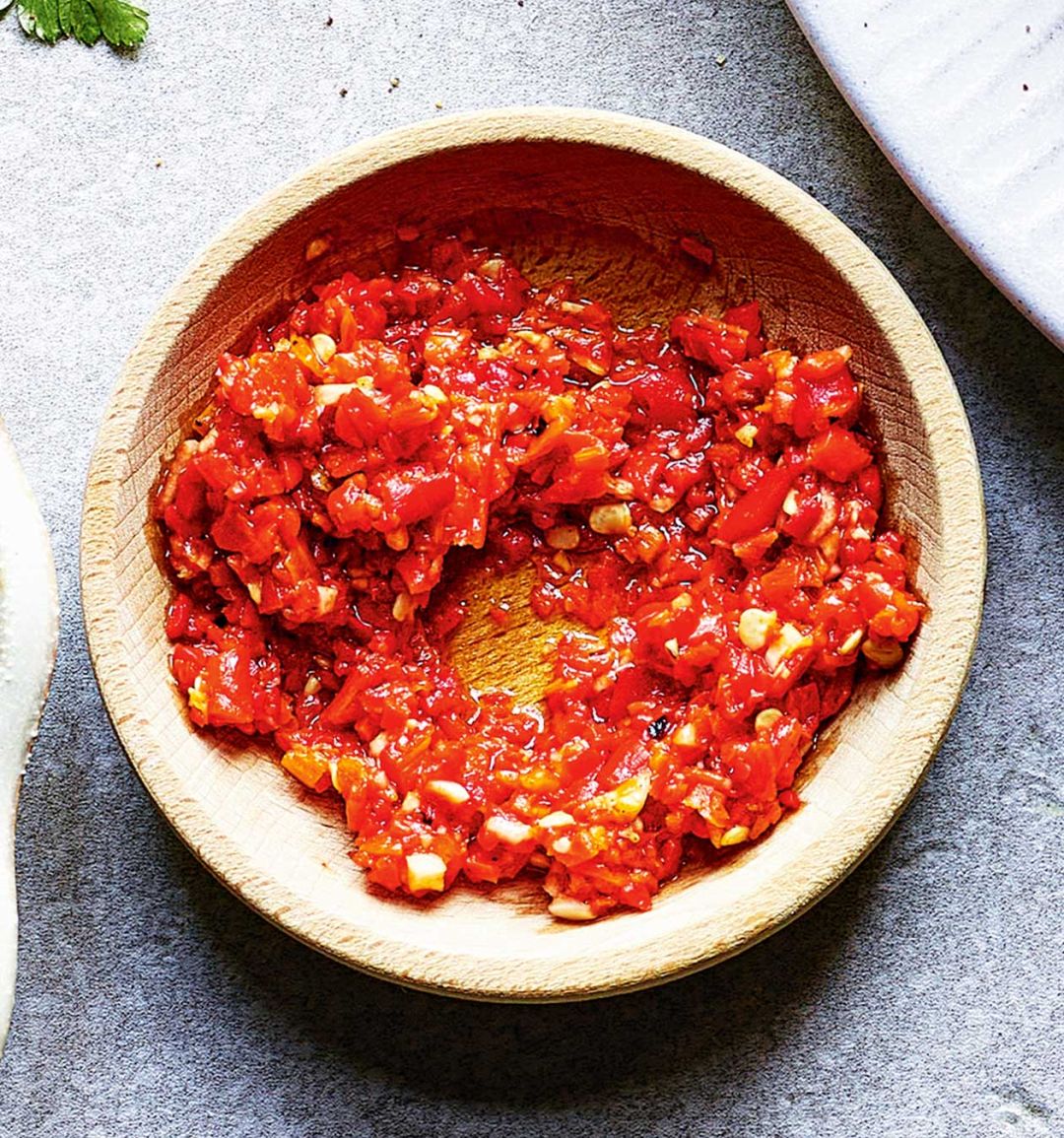 Burnt chilli 'harissa' recipe | Sainsbury`s Magazine