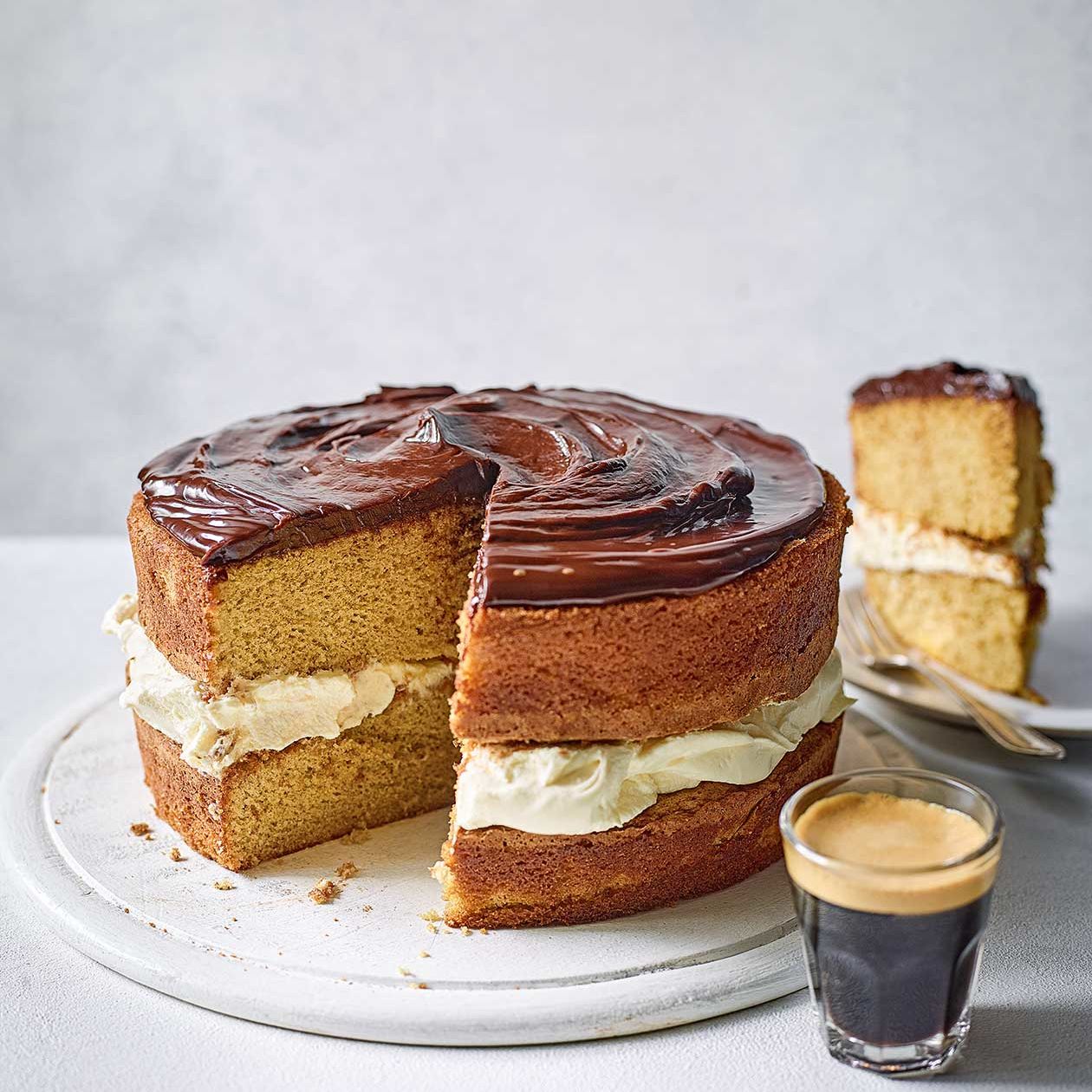 Capuccino Mascapone Cake Simple Cappuccino Coffee Cake Recipe From