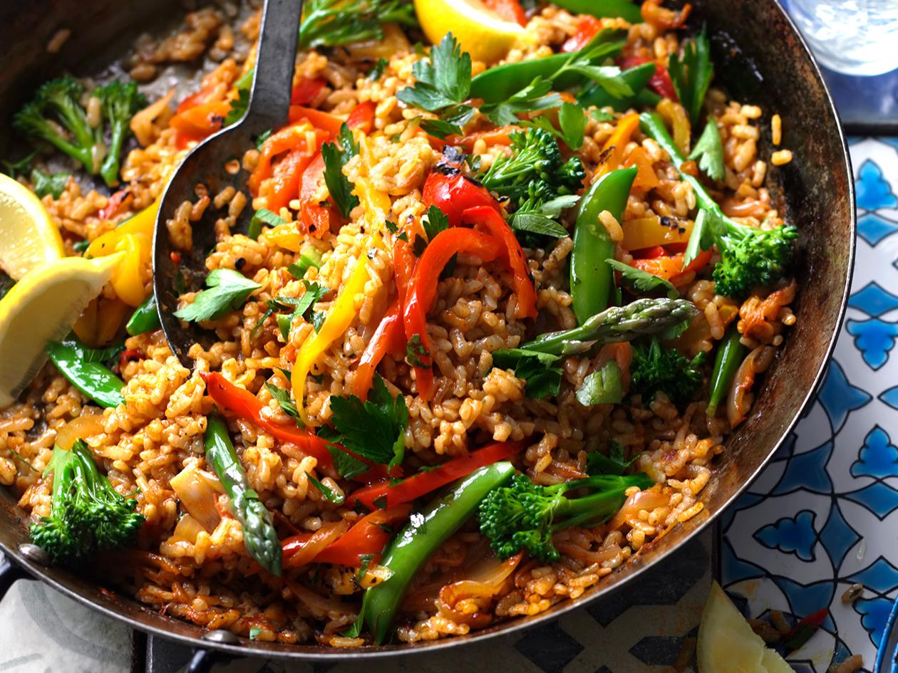 Vegetarian Paella Recipe