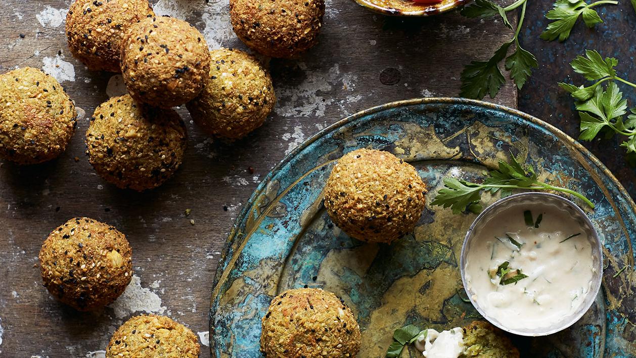 Gumbo | Feta and Nigella Seed Falafel