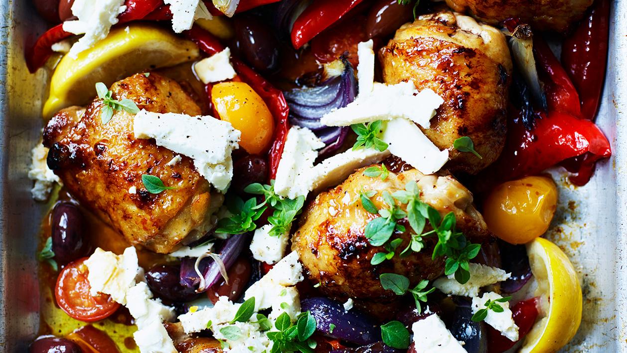 Gumbo | Greek Chicken Traybake