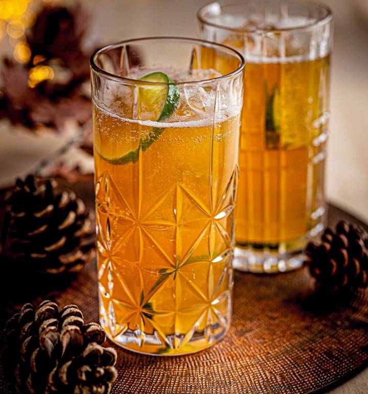 Light 'n' Stormy cocktail | Sainsbury`s Magazine